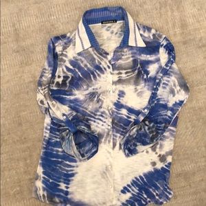 David Cline | Tops | David Cline Top S With Snap Sleeves | Poshmark